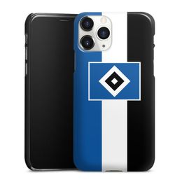 DeinDesign iPhone 11 Pro Handy Premium Case Smartphone Handyh&uuml;lle Schutzh&uuml;lle gl&auml;nzend Stripes Hsv Hamburger Sv Premium Case