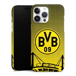 DeinDesign iPhone 14 Pro Max Handy Premium Case Smartphone Handyh&uuml;lle Schutzh&uuml;lle matt Bvb Stadium Borussia Dortmund Premium Case