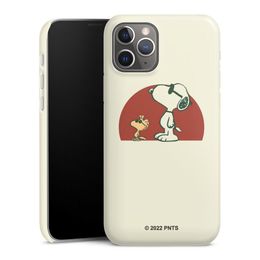 DeinDesign iPhone 12 Pro Handy Premium Case Smartphone Handyh&uuml;lle Schutzh&uuml;lle gl&auml;nzend Snoopy Official Licensed Product Kindheit Premium Case