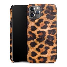 DeinDesign iPhone 12 Pro Handy Premium Case Smartphone Handyh&uuml;lle Schutzh&uuml;lle matt Animal Print Leopard Fur Premium Case