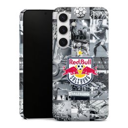 DeinDesign Galaxy S24 Handy Premium Case Smartphone Handyh&uuml;lle Schutzh&uuml;lle gl&auml;nzend Salzburg Red Bull Fc Red Bull Salzburg Premium Case