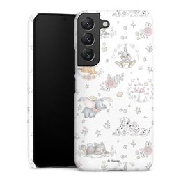 DeinDesign Galaxy S22 Handy Premium Case Smartphone Handyh&uuml;lle Schutzh&uuml;lle gl&auml;nzend Disney Dumbo Bambi Premium Case