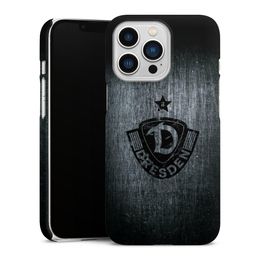 DeinDesign iPhone 13 Pro Handy Premium Case Smartphone Handyh&uuml;lle Schutzh&uuml;lle matt Sg Dynamo Dresden Official Licensed Product Vintage Premium Case