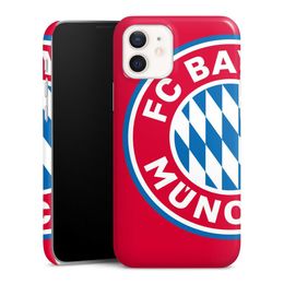 DeinDesign iPhone 12 Handy Premium Case Smartphone Handyh&uuml;lle Schutzh&uuml;lle gl&auml;nzend Fc Bayern M&uuml;nchen Fcb Official Licensed Product Premium Case