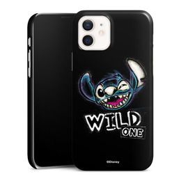 DeinDesign iPhone 12 Handy Premium Case Smartphone Handyh&uuml;lle Schutzh&uuml;lle gl&auml;nzend Official Licensed Product Disney Lilo & Stitch Premium Case