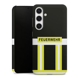 DeinDesign Galaxy S24 Handy Premium Case Smartphone Handyh&uuml;lle Schutzh&uuml;lle matt Fire Fighters Job Fire Fighter Premium Case