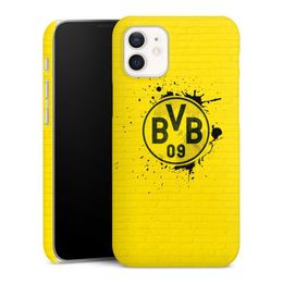 DeinDesign iPhone 12 mini Handy Premium Case Smartphone Handyh&uuml;lle Schutzh&uuml;lle matt Bvb Official Licensed Product Borussia Dortmund Premium Case