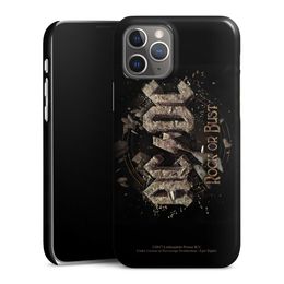 DeinDesign iPhone 12 Pro Handy Premium Case Smartphone Handyh&uuml;lle Schutzh&uuml;lle gl&auml;nzend Official Licensed Product Rock Or Bust Acdc Premium Case