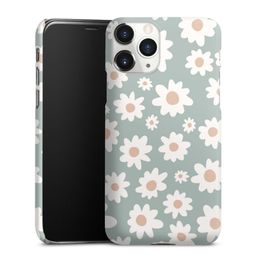 DeinDesign iPhone 11 Pro Handy Premium Case Smartphone Handyh&uuml;lle Schutzh&uuml;lle matt Daisy Muster Flowers Premium Case