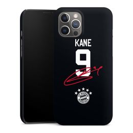 DeinDesign iPhone 12 Pro Max Handy Premium Case Smartphone Handyh&uuml;lle Schutzh&uuml;lle matt Fc Bayern M&uuml;nchen Harry Kane Jersey Premium Case