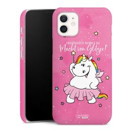 DeinDesign iPhone 12 mini Handy Premium Case Smartphone Handyh&uuml;lle Schutzh&uuml;lle matt Pummeleinhorn Official Licensed Product Pummel & Friends Premium Case