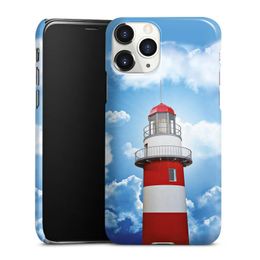 DeinDesign iPhone 11 Pro Handy Premium Case Smartphone Handyh&uuml;lle Schutzh&uuml;lle gl&auml;nzend Sky Lighthouse Cloud Premium Case