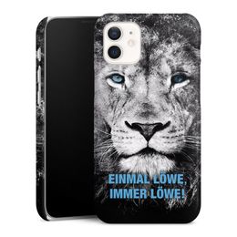 DeinDesign iPhone 12 mini Handy Premium Case Smartphone Handyh&uuml;lle Schutzh&uuml;lle gl&auml;nzend Tsv 1860 M&uuml;nchen Lion Official Licensed Product Premium Case