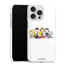 DeinDesign iPhone 15 Pro Max Handy Premium Case Smartphone Handyh&uuml;lle Schutzh&uuml;lle gl&auml;nzend Peanuts Kindheit Merchandise Premium Case