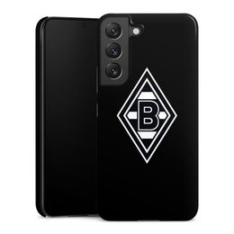 DeinDesign Galaxy S22 Handy Premium Case Smartphone Handyh&uuml;lle Schutzh&uuml;lle gl&auml;nzend Borussia M&ouml;nchengladbach Gladbach Coat Of Arms Premium Case
