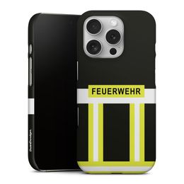 DeinDesign iPhone 16 Pro Handy Premium Case Smartphone Handyh&uuml;lle Schutzh&uuml;lle matt Fire Fighters Job Fire Fighter Premium Case