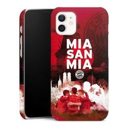 DeinDesign iPhone 12 mini Handy Premium Case Smartphone Handyh&uuml;lle Schutzh&uuml;lle matt Fc Bayern M&uuml;nchen Fcb Mia San Mia Premium Case