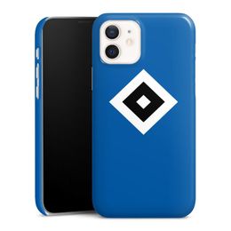 DeinDesign iPhone 12 Handy Premium Case Smartphone Handyh&uuml;lle Schutzh&uuml;lle gl&auml;nzend Logo Hsv Hamburger Sv Premium Case