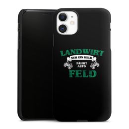 DeinDesign iPhone 11 Handy Premium Case Smartphone Handyh&uuml;lle Schutzh&uuml;lle matt Tractor Farmer Wisdom Premium Case