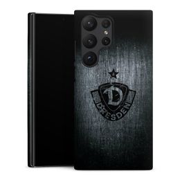 DeinDesign Galaxy S23 Ultra Handy Premium Case Smartphone Handyh&uuml;lle Schutzh&uuml;lle matt Sg Dynamo Dresden Official Licensed Product Vintage Premium Case
