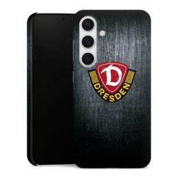 DeinDesign Galaxy S24 Handy Premium Case Smartphone Handyh&uuml;lle Schutzh&uuml;lle matt Sgd Official Licensed Product Sg Dynamo Dresden Premium Case