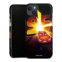 DeinDesign iPhone 14 Plus Handy Premium Case Smartphone Handyh&uuml;lle Schutzh&uuml;lle gl&auml;nzend Official Licensed Product Cars Lightning Mcqueen 95 Premium Case