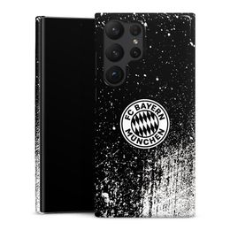 DeinDesign Galaxy S23 Ultra Handy Premium Case Smartphone Handyh&uuml;lle Schutzh&uuml;lle gl&auml;nzend Official Licensed Product Fcb Fc Bayern M&uuml;nchen Premium Case