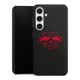 DeinDesign Galaxy S24 Handy Premium Case Smartphone Handyh&uuml;lle Schutzh&uuml;lle matt Rb Leipzig Official Licensed Product Carbon Premium Case