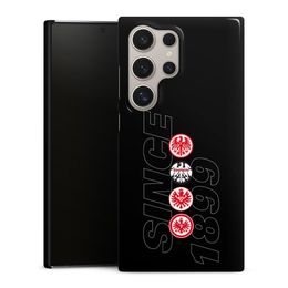 DeinDesign Galaxy S24 Ultra Handy Premium Case Smartphone Handyh&uuml;lle Schutzh&uuml;lle gl&auml;nzend Eagle Logo Eintracht Frankfurt Premium Case