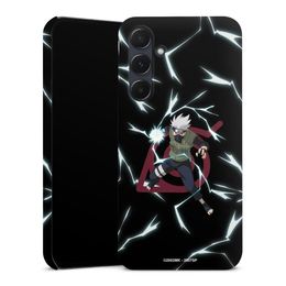 DeinDesign Galaxy A55 5G Handy Premium Case Smartphone Handyh&uuml;lle Schutzh&uuml;lle matt Naruto Shippuden Official Licensed Product Kakashi Premium Case