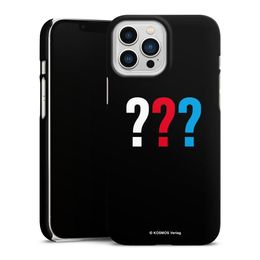 DeinDesign iPhone 13 Pro Max Handy Premium Case Smartphone Handyh&uuml;lle Schutzh&uuml;lle matt Official Licensed Product Die Drei ??? Logo Premium Case