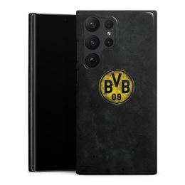 DeinDesign Galaxy S23 Ultra Handy Premium Case Smartphone Handyh&uuml;lle Schutzh&uuml;lle gl&auml;nzend Bvb Borussia Dortmund Merchandise Premium Case