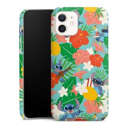 DeinDesign iPhone 12 Handy Premium Case Smartphone Handyh&uuml;lle Schutzh&uuml;lle matt Lilo & Stitch Movie Disney Premium Case