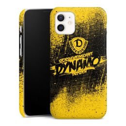 DeinDesign iPhone 12 mini Handy Premium Case Smartphone Handyh&uuml;lle Schutzh&uuml;lle gl&auml;nzend Logo Sg Dynamo Dresden Official Licensed Product Premium Case