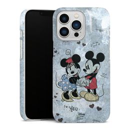 DeinDesign iPhone 13 Pro Handy Premium Case Smartphone Handyh&uuml;lle Schutzh&uuml;lle gl&auml;nzend Vintage Disney Premium Case