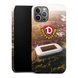 DeinDesign iPhone 12 Pro Max Handy Premium Case Smartphone Handyh&uuml;lle Schutzh&uuml;lle matt Sgd Sg Dynamo Dresden Stadium Premium Case