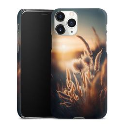 DeinDesign iPhone 11 Pro Handy Premium Case Smartphone Handyh&uuml;lle Schutzh&uuml;lle matt Nature Pampasgras Sun Premium Case