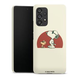 DeinDesign Galaxy A53 5G Handy Premium Case Smartphone Handyh&uuml;lle Schutzh&uuml;lle matt Kindheit Snoopy Official Licensed Product Premium Case
