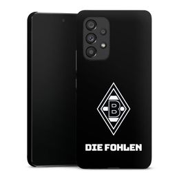 DeinDesign Galaxy A53 5G Handy Premium Case Smartphone Handyh&uuml;lle Schutzh&uuml;lle gl&auml;nzend Gladbach Borussia M&ouml;nchengladbach Die Fohlen Premium Case