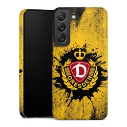 DeinDesign Galaxy S22 Handy Premium Case Smartphone Handyh&uuml;lle Schutzh&uuml;lle matt Official Licensed Product Soccer Sg Dynamo Dresden Premium Case