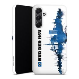 DeinDesign Galaxy A35 5G Handy Premium Case Smartphone Handyh&uuml;lle Schutzh&uuml;lle gl&auml;nzend Hsv Official Licensed Product Bundesliga Premium Case