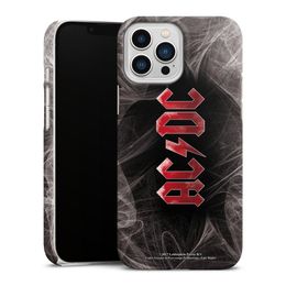 DeinDesign iPhone 13 Pro Max Handy Premium Case Smartphone Handyh&uuml;lle Schutzh&uuml;lle matt Merchandise Acdc Logo Premium Case