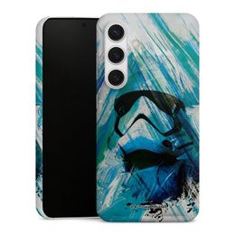 DeinDesign Galaxy S24 Handy Premium Case Smartphone Handyh&uuml;lle Schutzh&uuml;lle matt Colourful Stormtrooper Star Wars Premium Case