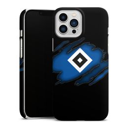 DeinDesign iPhone 13 Pro Max Handy Premium Case Smartphone Handyh&uuml;lle Schutzh&uuml;lle matt Official Licensed Product Hsv Hamburger Sv Premium Case