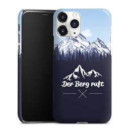 DeinDesign iPhone 11 Pro Handy Premium Case Smartphone Handyh&uuml;lle Schutzh&uuml;lle gl&auml;nzend Wanderlust Sky Mountain Premium Case