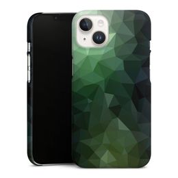 DeinDesign iPhone 14 Handy Premium Case Smartphone Handyh&uuml;lle Schutzh&uuml;lle matt Tarnmuster Geometric Mosaic Premium Case
