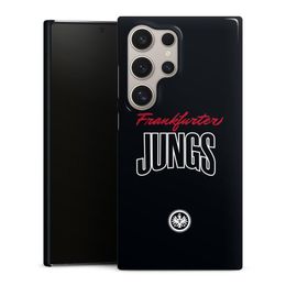 DeinDesign Galaxy S24 Ultra Handy Premium Case Smartphone Handyh&uuml;lle Schutzh&uuml;lle gl&auml;nzend Eintracht Frankfurt Sge Official Licensed Product Premium Case