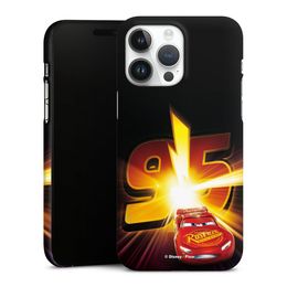 DeinDesign iPhone 14 Pro Max Handy Premium Case Smartphone Handyh&uuml;lle Schutzh&uuml;lle matt Official Licensed Product Cars Lightning Mcqueen 95 Premium Case