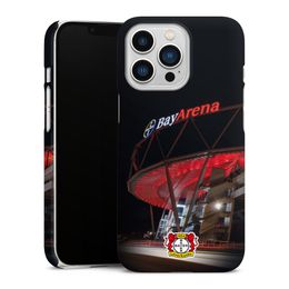 DeinDesign iPhone 13 Pro Handy Premium Case Smartphone Handyh&uuml;lle Schutzh&uuml;lle matt Official Licensed Product Bayer 04 Leverkusen Stadium Premium Case