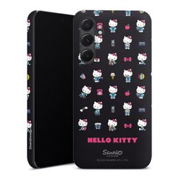DeinDesign Galaxy A35 5G Handy Premium Case Smartphone Handyh&uuml;lle Schutzh&uuml;lle matt Kindheit Merchandise Hello Kitty Premium Case
